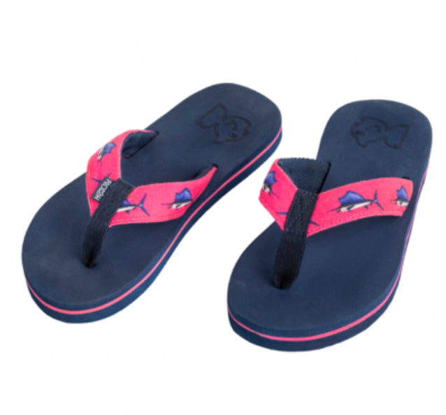 Fishin' Hole Flip Flops – Pattywhacks Inc